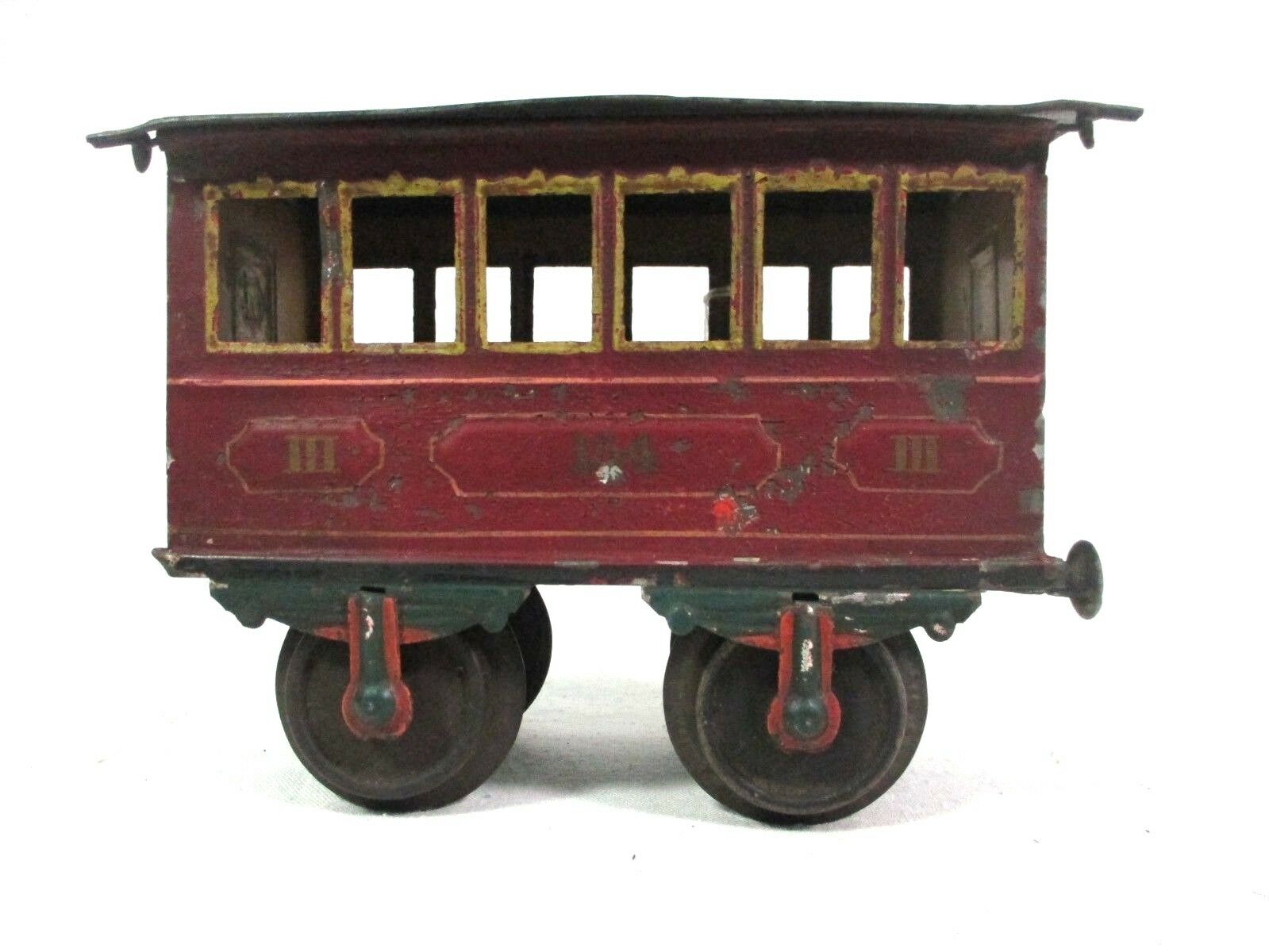 Marklin 2 Gauge Coach Car 154 Vintage Pre War Model Railway German ...