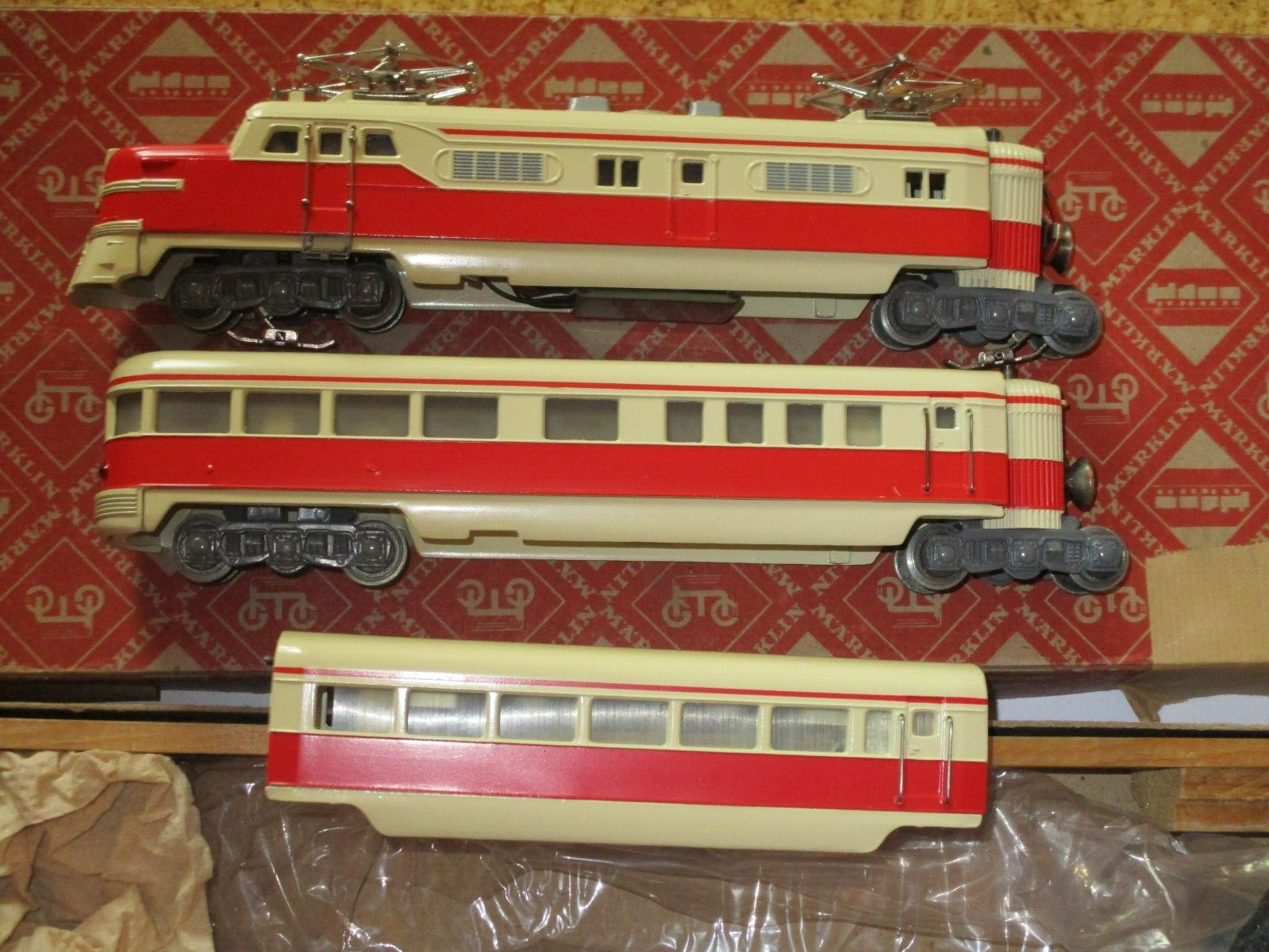 Original 1933 Märklin 1105 L MARKLIN Dump truck wind-up clockwork ...
