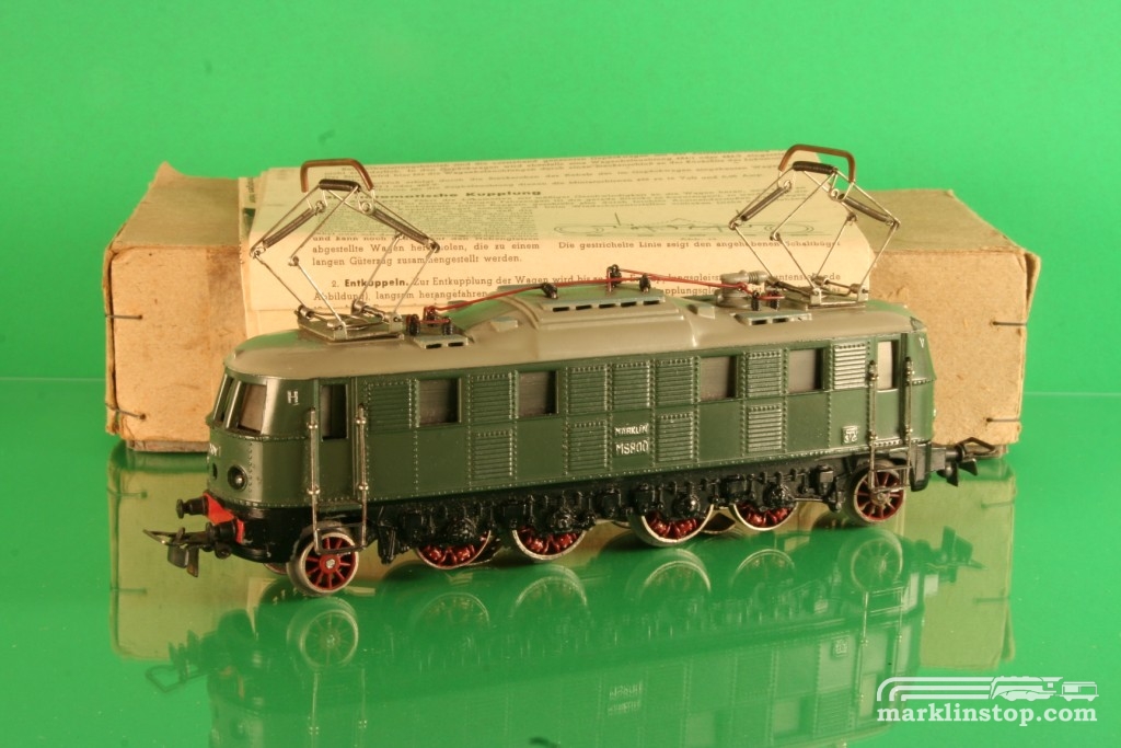 Marklin MS 800 E-Lok from 1948/49 with Original Box and Instructions ...