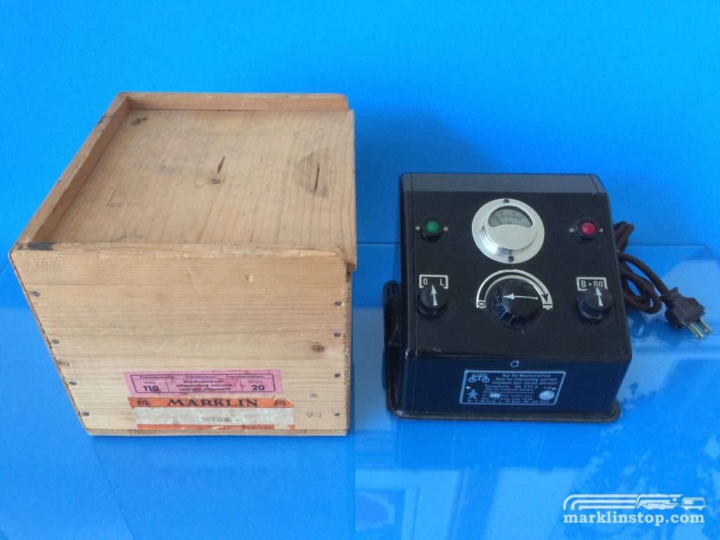 Marklin 13470 CG Transformer with Original Crate Box - MarklinStop Shop