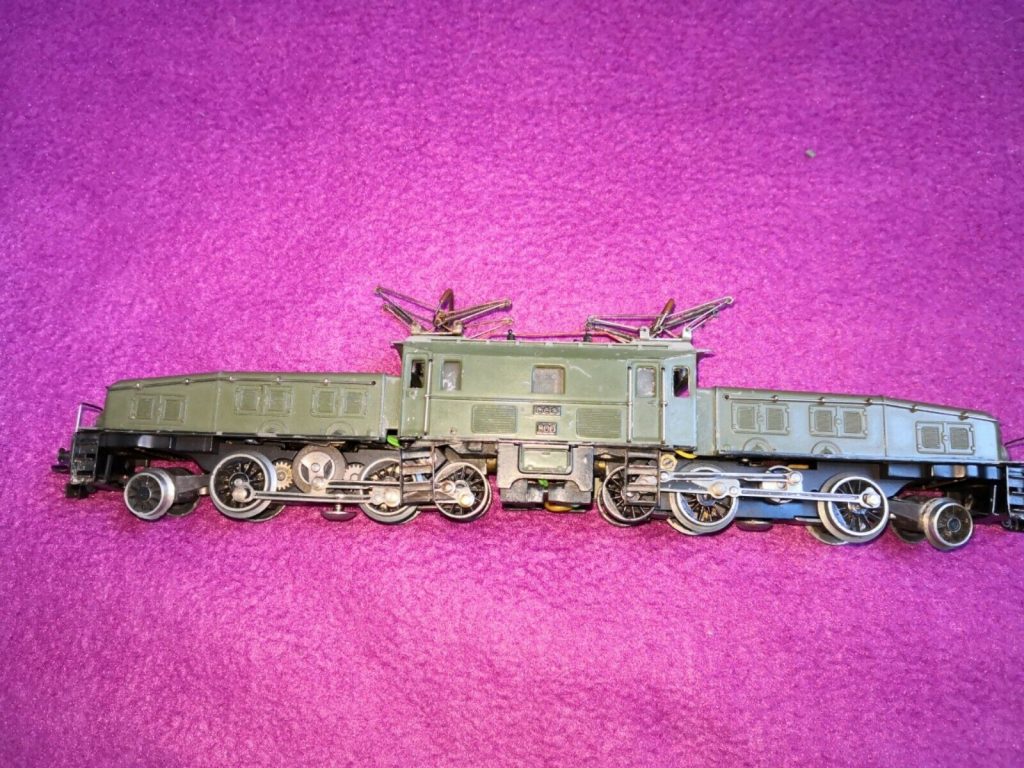 Märklin CCS 800 Version2 ca 1948-49 eckige Lampenbügel Pilsschleifer ...