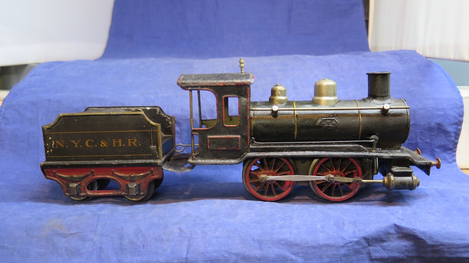 Marklin Early Prewar Gauge 1 Clockwork Steam Locomotive & NYC Tender ...
